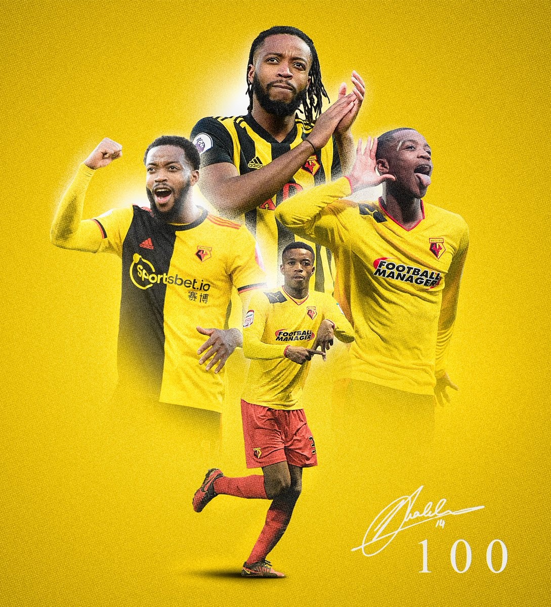 战QPR，查洛巴完成沃特福德生涯百场_PP视频体育频道