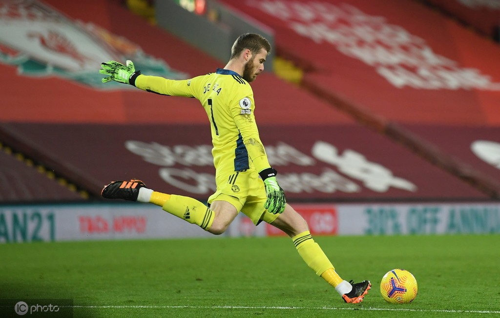 360体育-对利物浦不失球，德赫亚迎来在曼联的第150场零封