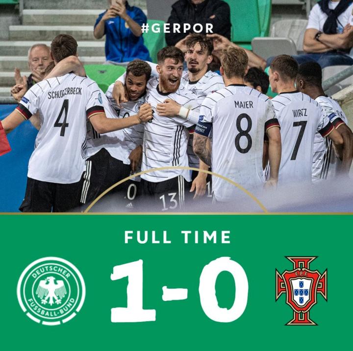 1-0击败葡萄牙，德国队史第三次夺得U21欧青赛冠军_PP视频体育频道