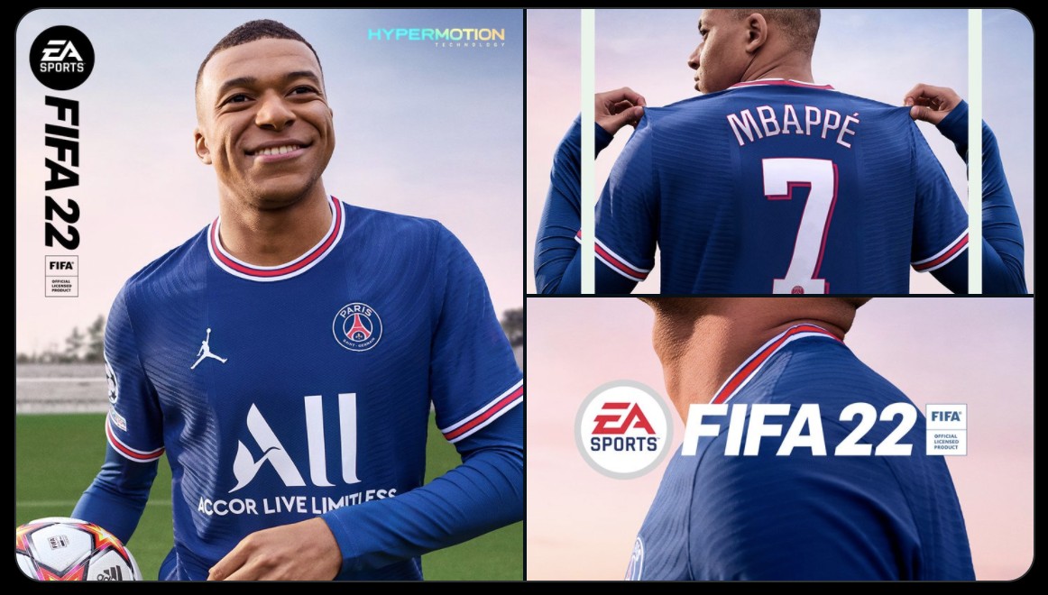 FIFA22公布游戏封面照，姆巴佩连续第二年成为封面球星_PP视频体育频道
